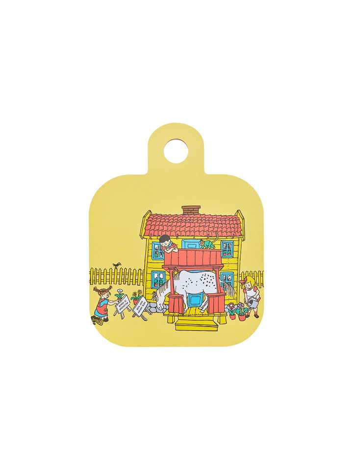 Apron Pippi Longstocking Adult - Yellow - Astrid Lindgren