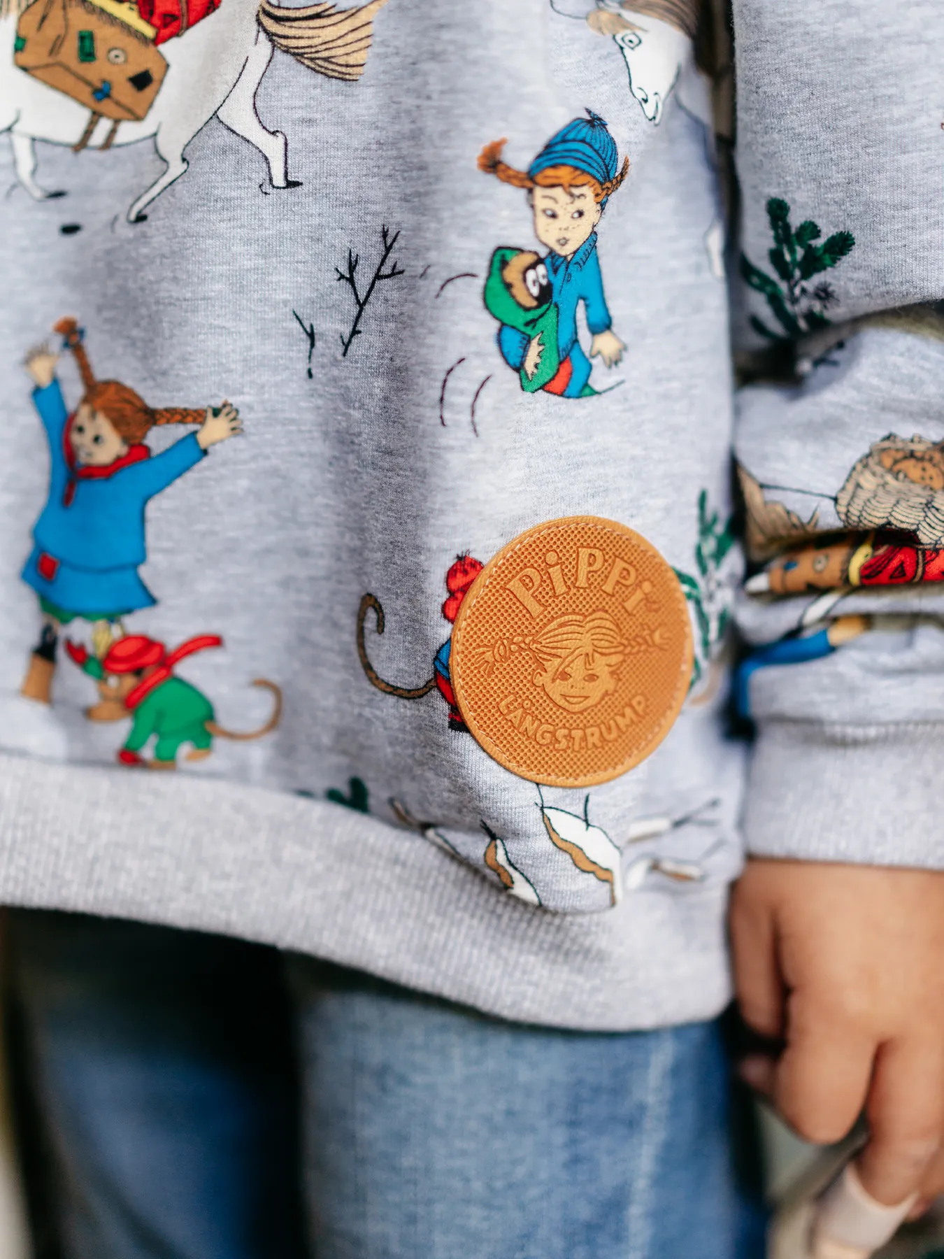 Sweatshirt Pippi Langstrumpf - Winter - Astrid Lindgren