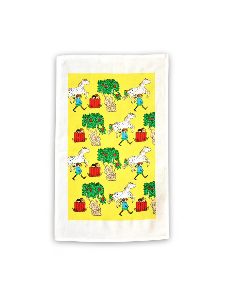 Kitchen Towel - Pippi Longstocking party - Astrid Lindgren