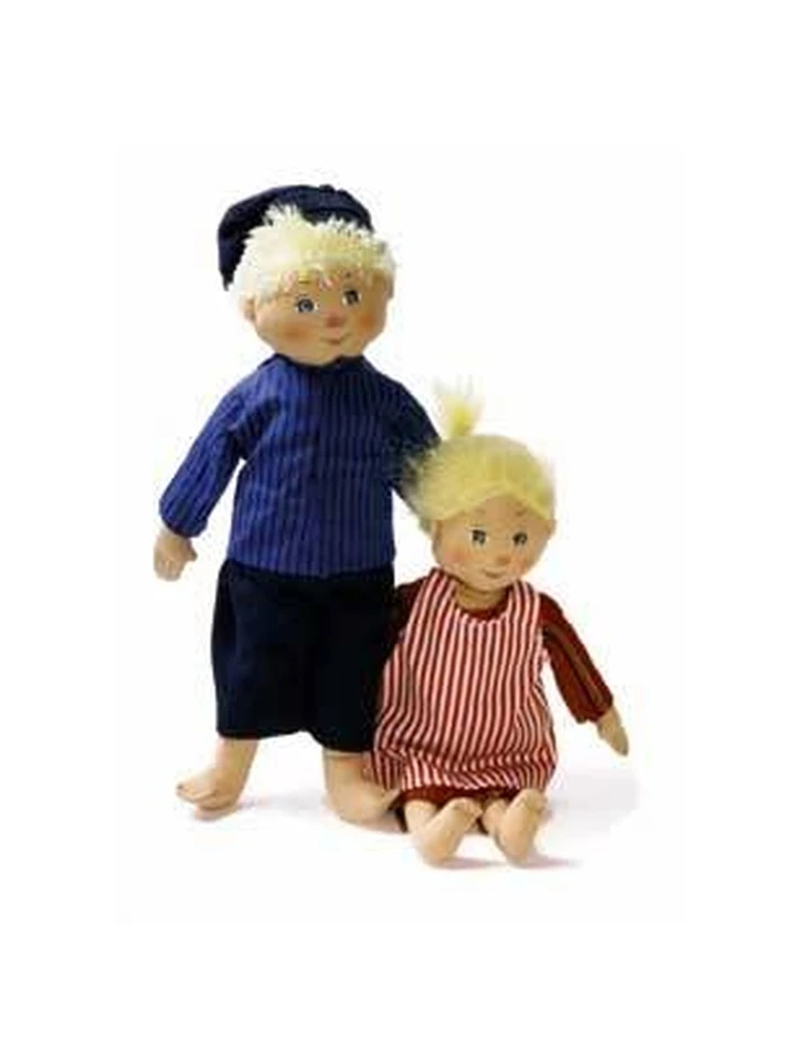 Dolls Pippi Longstocking & Mr Nilsson 27 cm - Astrid Lindgren