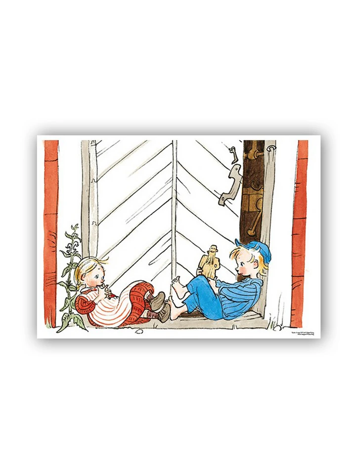 Poster Michel aus Lönneberga Katthult - Astrid Lindgren