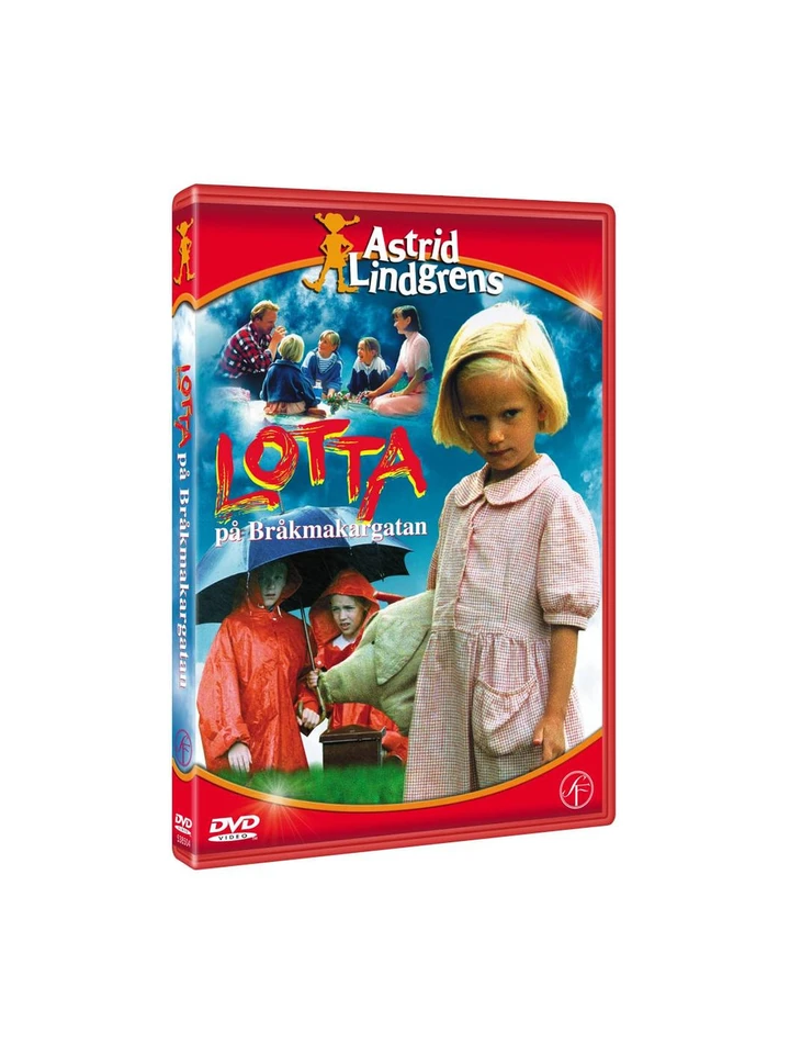 DVD Lotta on Troublemaker Street 2 DVDs (Swedish) - Astrid Lindgren